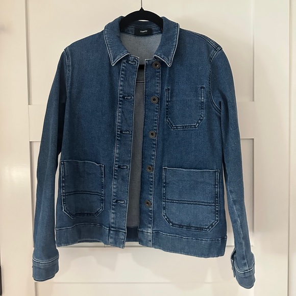Theory | Jackets & Coats | Theory Blue Jean Jacket | Poshmark